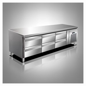 Six Drawer Work Top Chiller – MARS Technologies