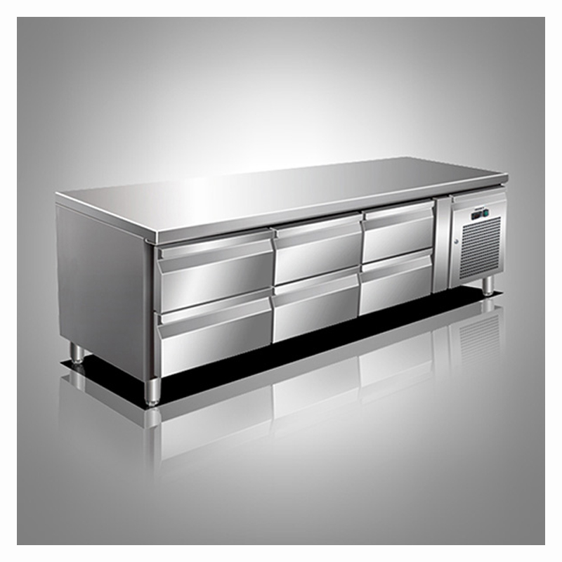 Six Drawer Work Top Chiller – MARS Technologies